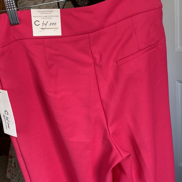 C By One | Pants & Jumpsuits | C By One Trouser In Barbie Core Pink ...